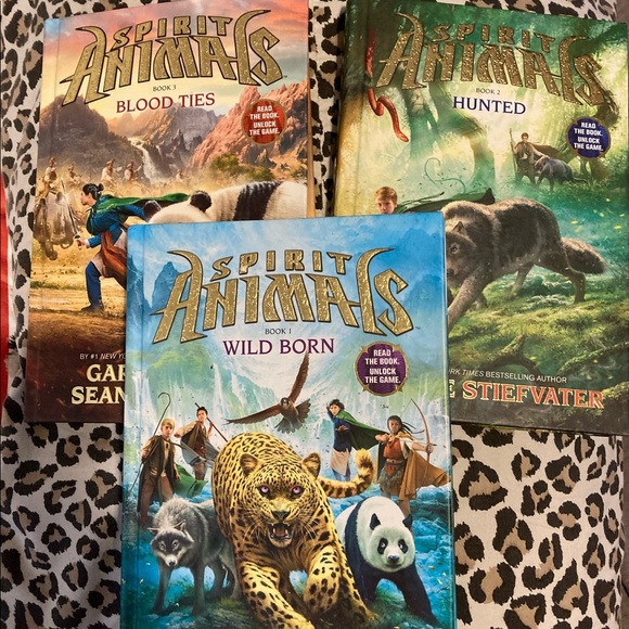 Scholastic | Office | Spirit Animal 3 Series New Books Wild Born Blood ...
